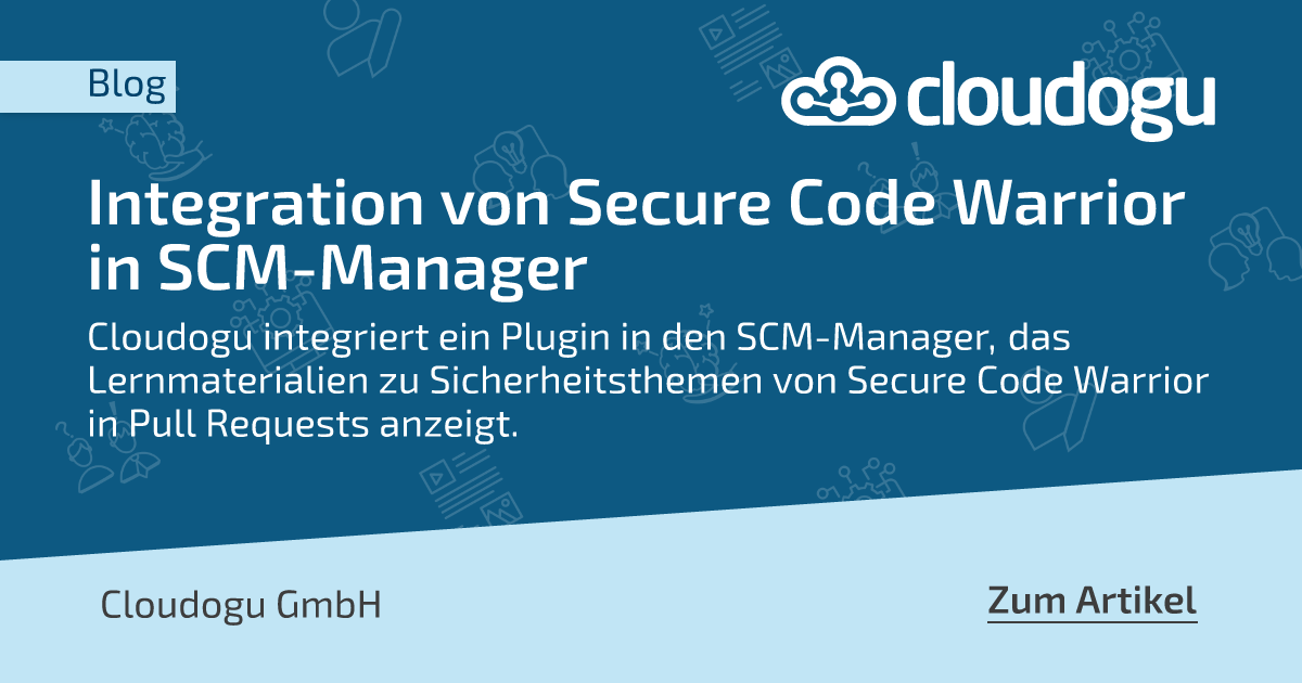 Integration von Secure Code Warrior in SCM-Manager