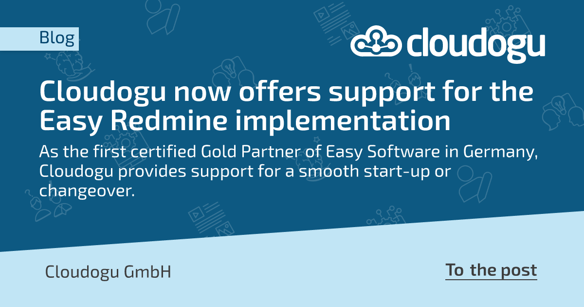 Cloudogu now offers support for the Easy Redmine implementation