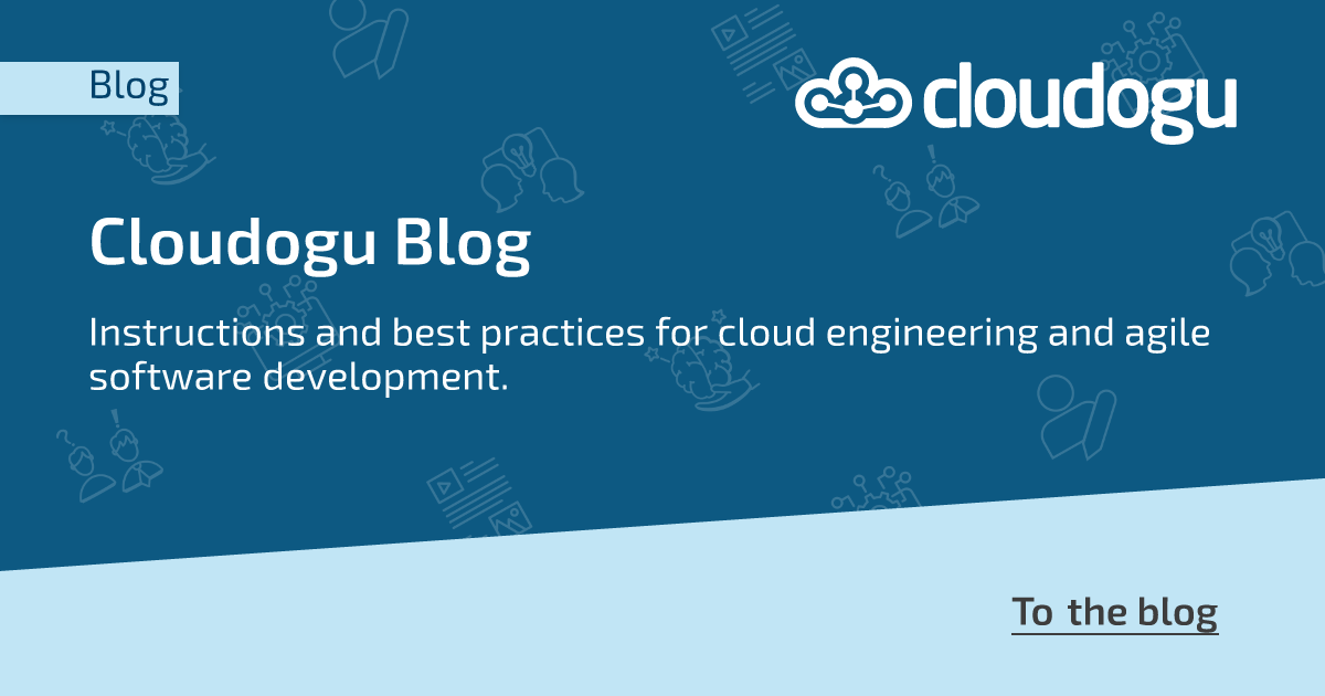 Blog on agile software development | Cloudogu
