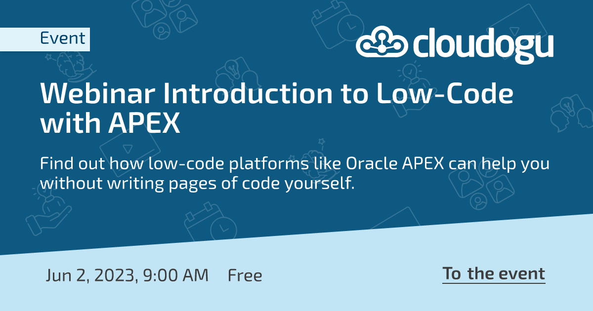 Webinar Introduction to Low-Code with APEX